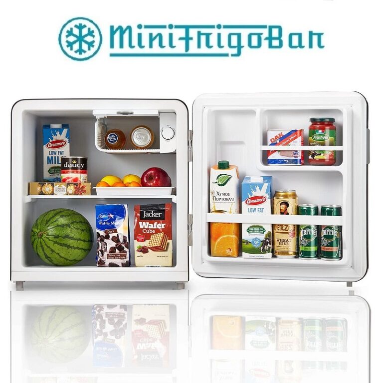 Minibar Frigorifero Minifrigo Vintage NERO – Minifrigo Bar